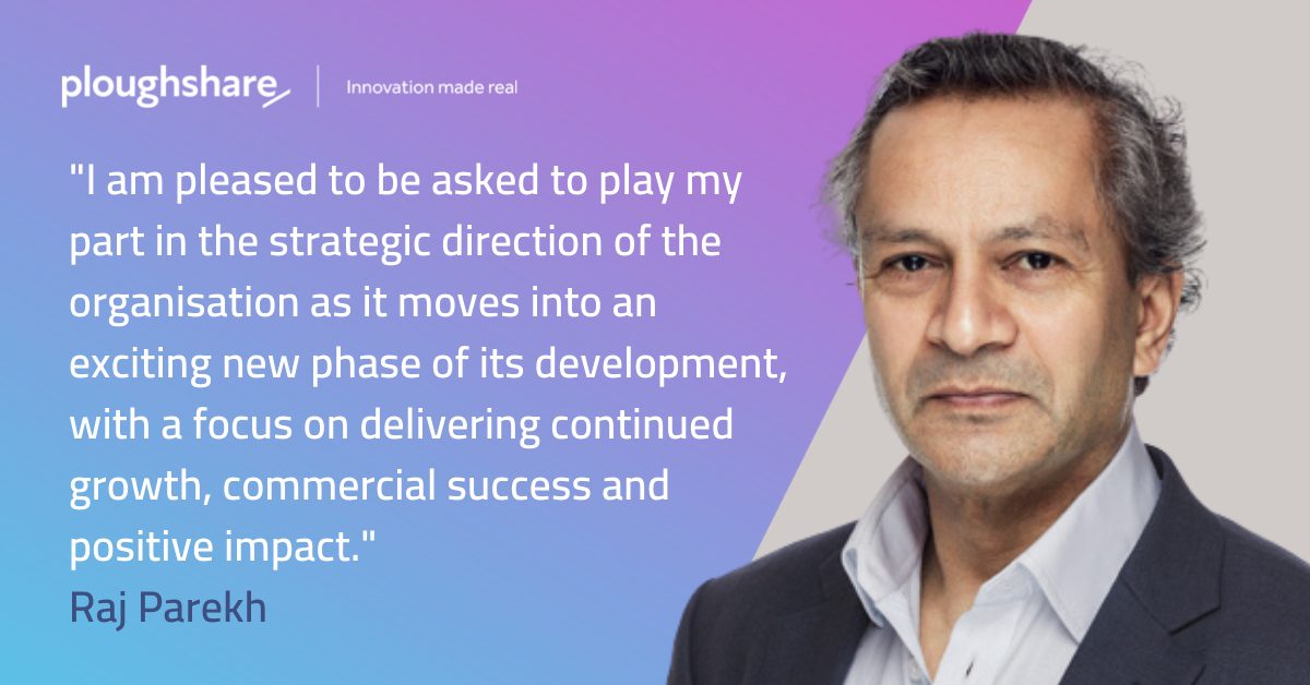Internationally Recognised Biotech Entrepreneur joins the Ploughshare ...
